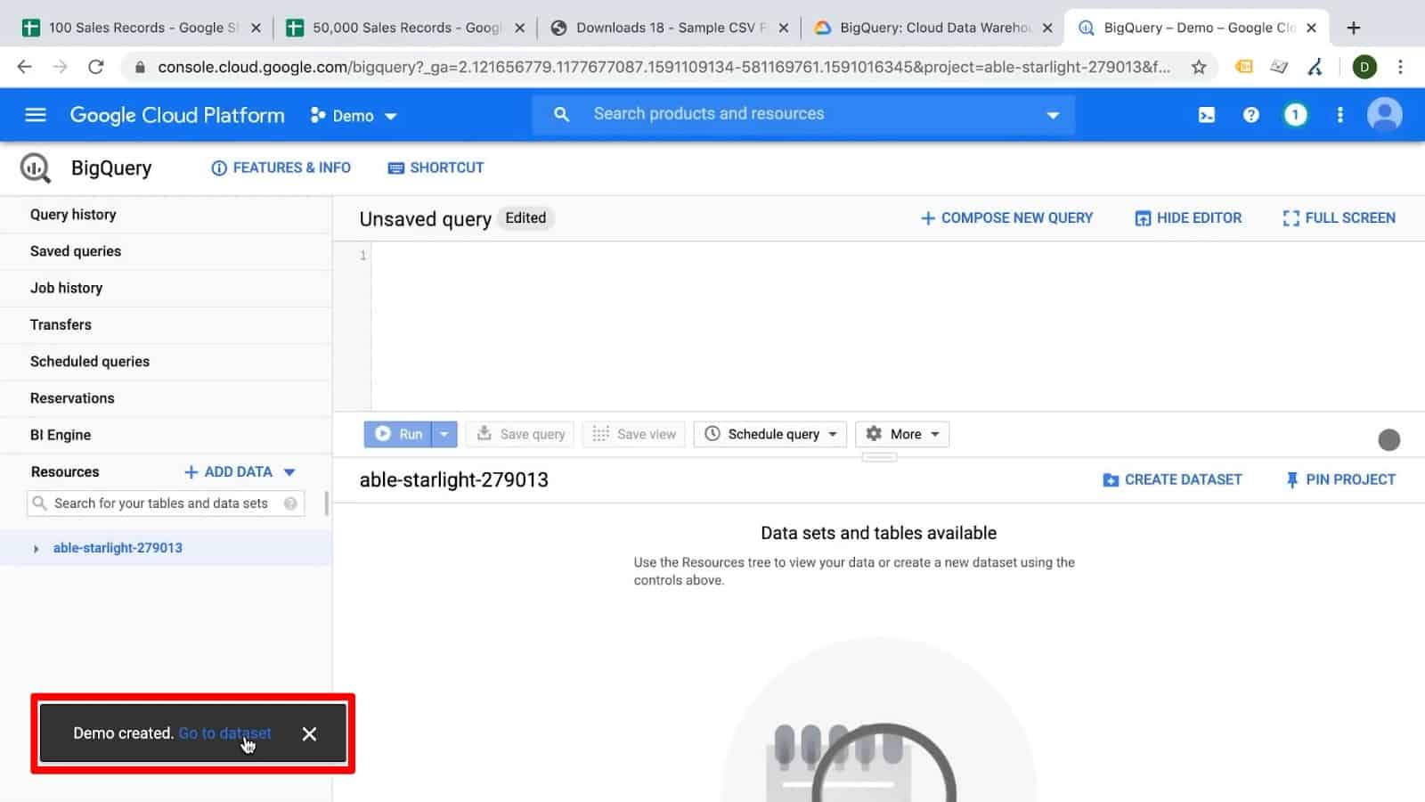 Google BigQuery Tutorial (2020)