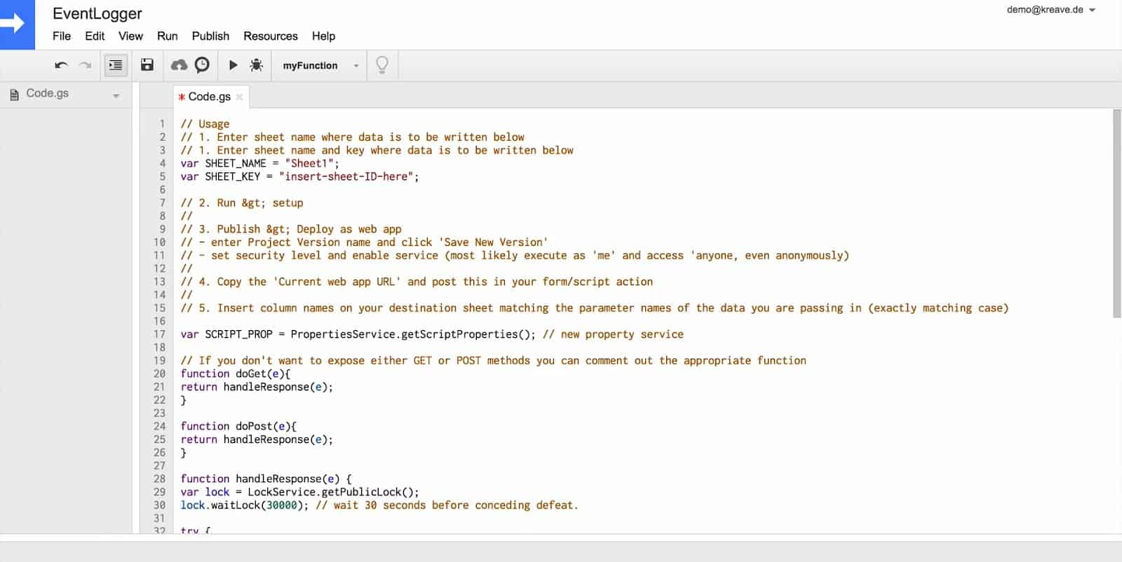 Google Sheets Tracking with Google Tag Manager