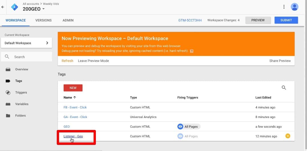 Geolocation Tracking with Google Tag Manager