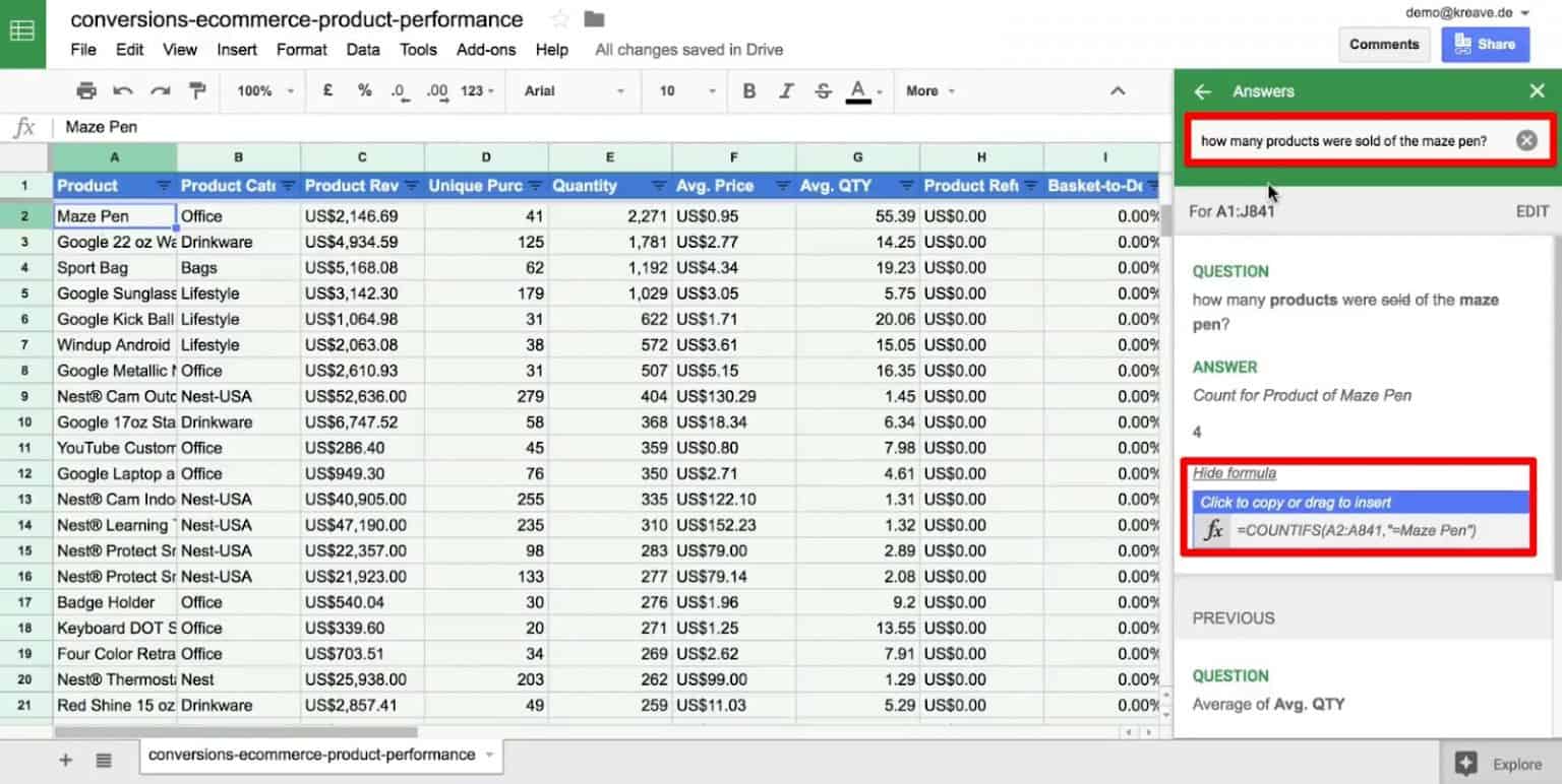 Data Analysis with Google Sheets - Where to Start?