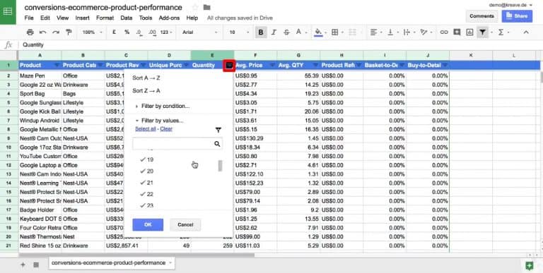 Data Analysis with Google Sheets - Where to Start?