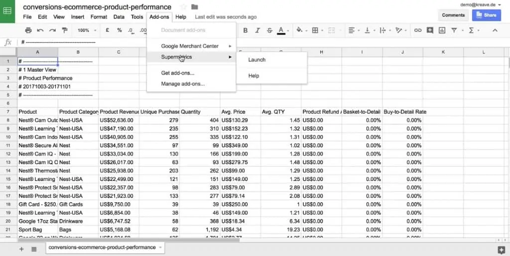 Effortless Export Google Analytics To Google Sheets Guide 2024