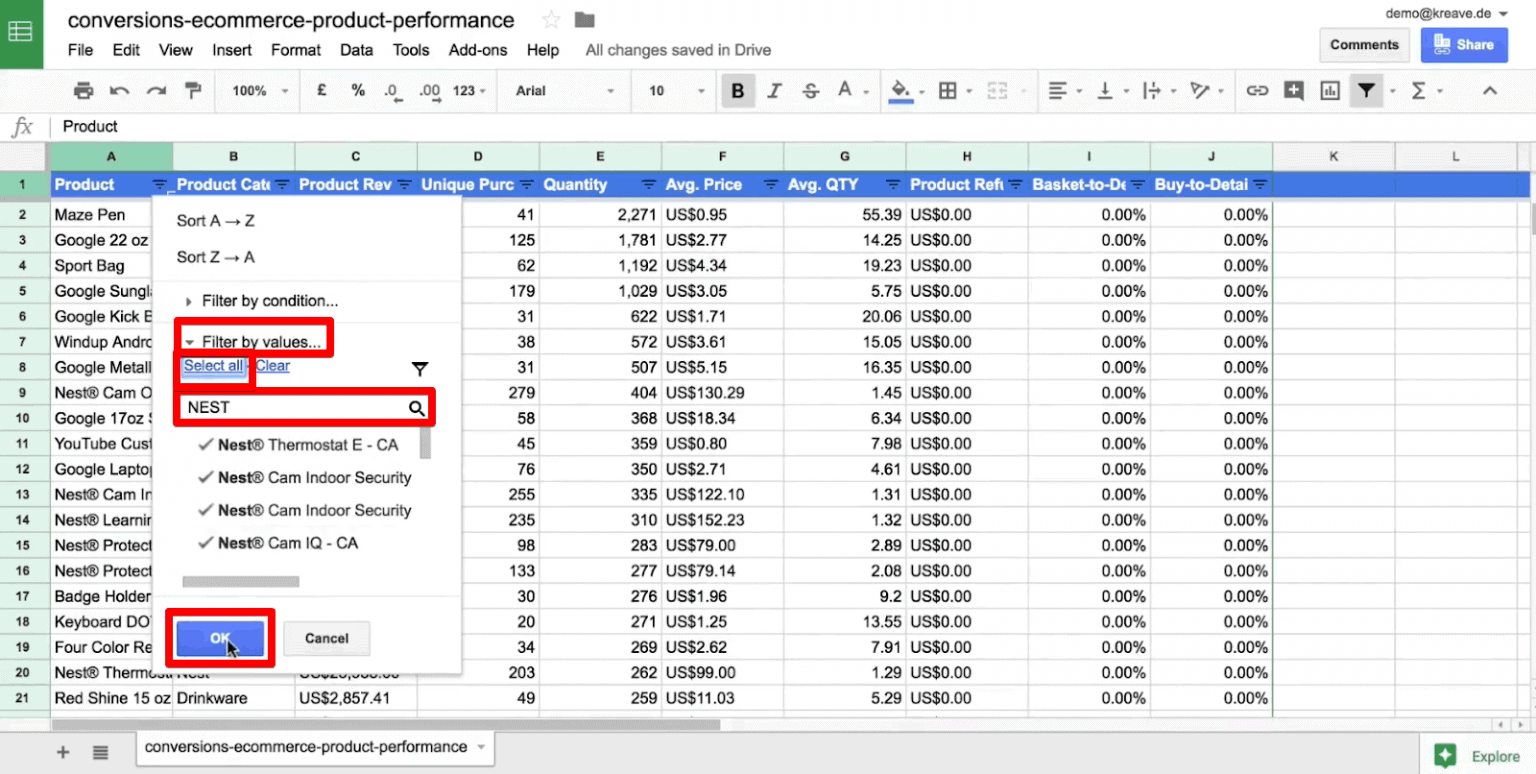 Data Analysis with Google Sheets - Where to Start?