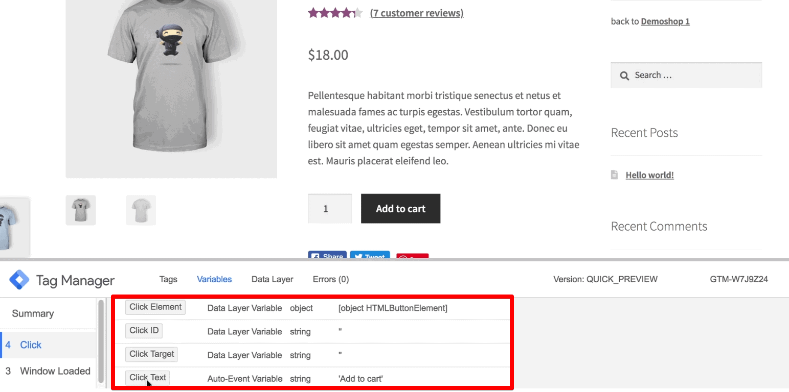 How To Pull Relative Click Data In Gtm With A Custom Javascript Variable 3332