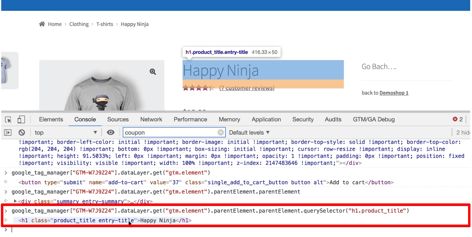 How to Pull Relative Click Data in GTM with a Custom JavaScript Variable