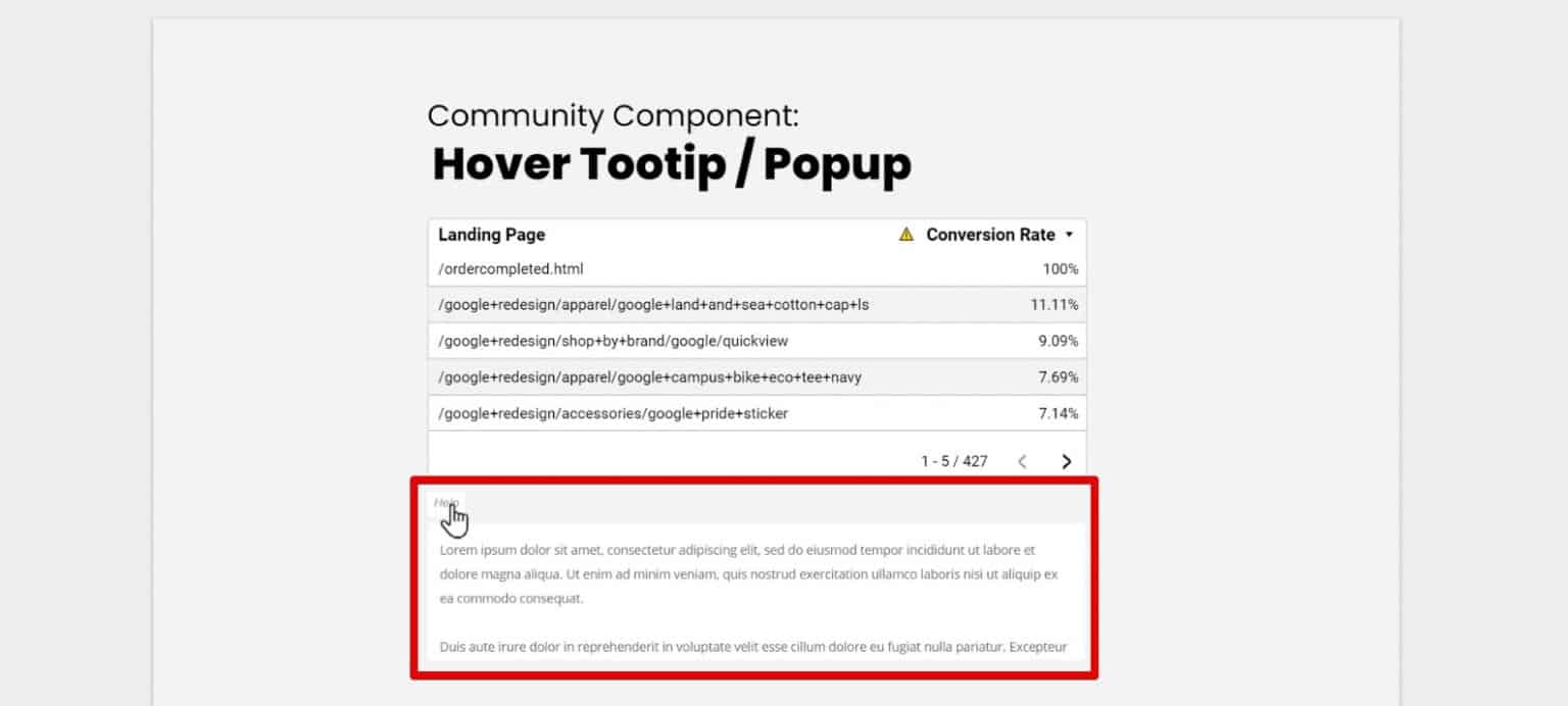 How to Add Tooltip Annotations to Your Looker Studio Reports