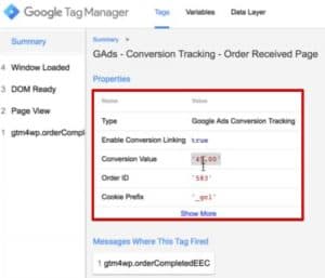 Google Ads Conversion Tracking with Google Tag Manager