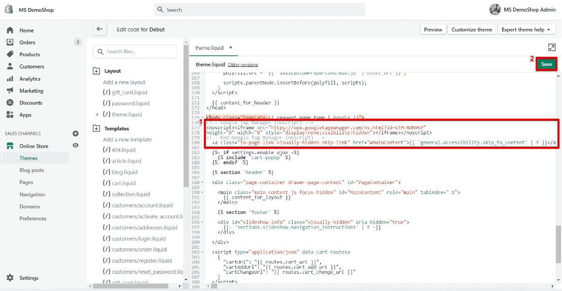 How to Install Tag Manager on Shopify (Step by Step)