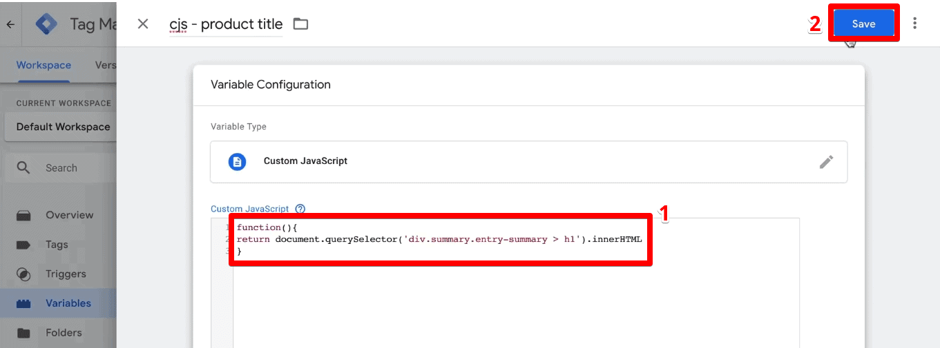 Scraping Data with Chrome Developer Tools and GTM