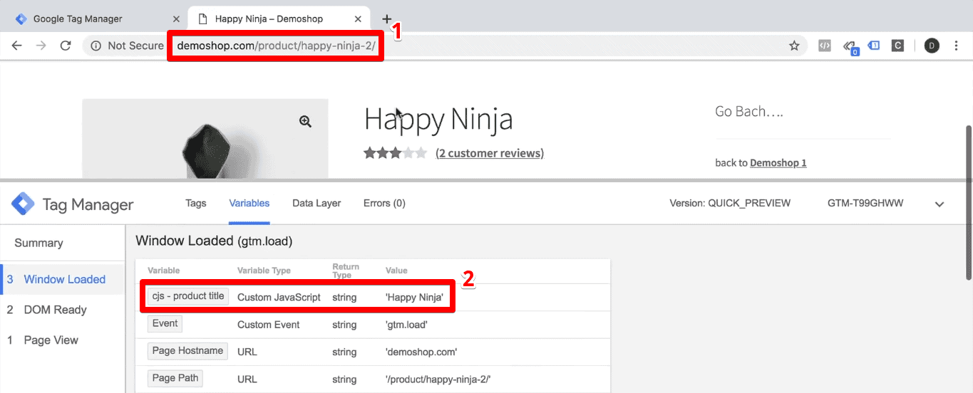 Scraping Data with Chrome Developer Tools and GTM