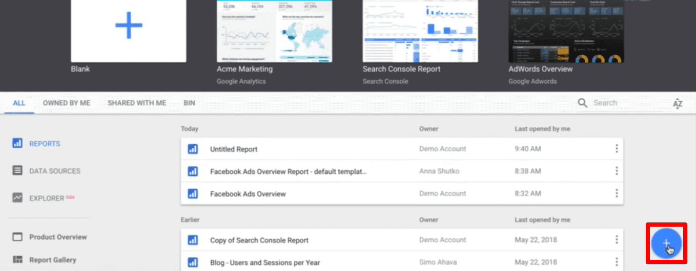 How to Blend Data in Google Data Studio