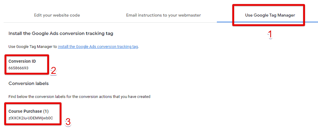 Thinkific Conversion Tracking in Google Ads 2022