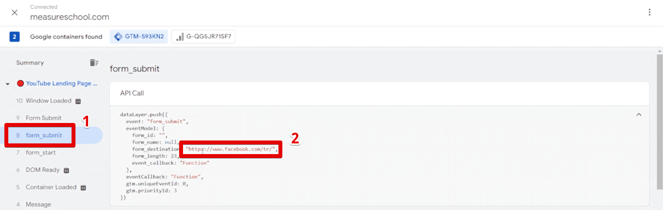 Automatic Form Tracking in Google Analytics 4