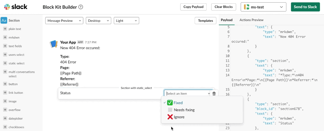 How to Receive Slack Notifications for 404 Errors on your Website